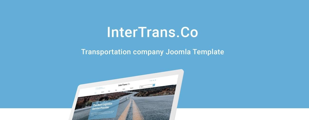 InterTrans.Co - Transportation Joomla Template