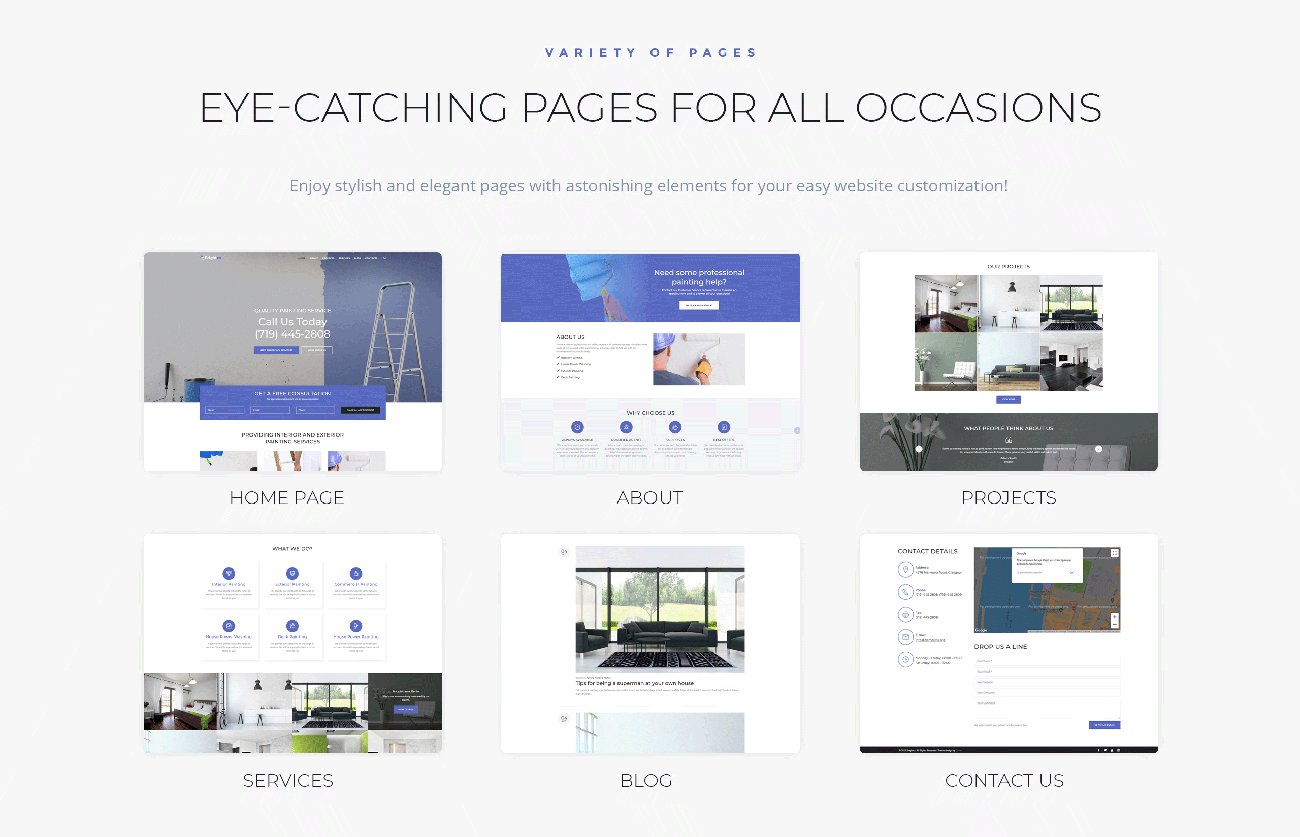 Brightex - Painting Services Multipurpose Classic WordPress Elementor Theme