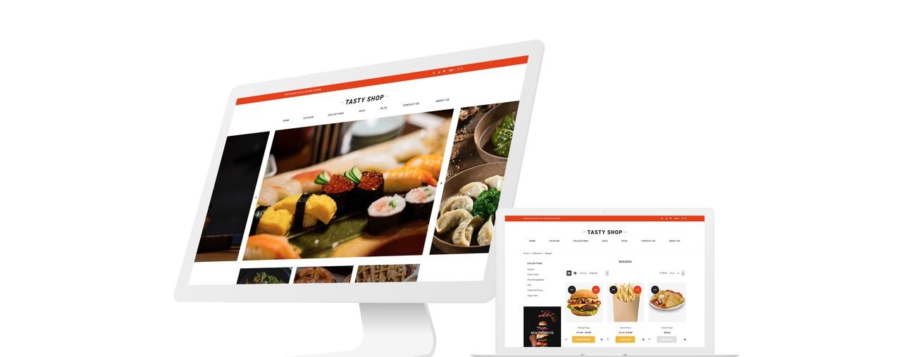Tasty Shop - Food & Restaurant Clean Shopify Theme