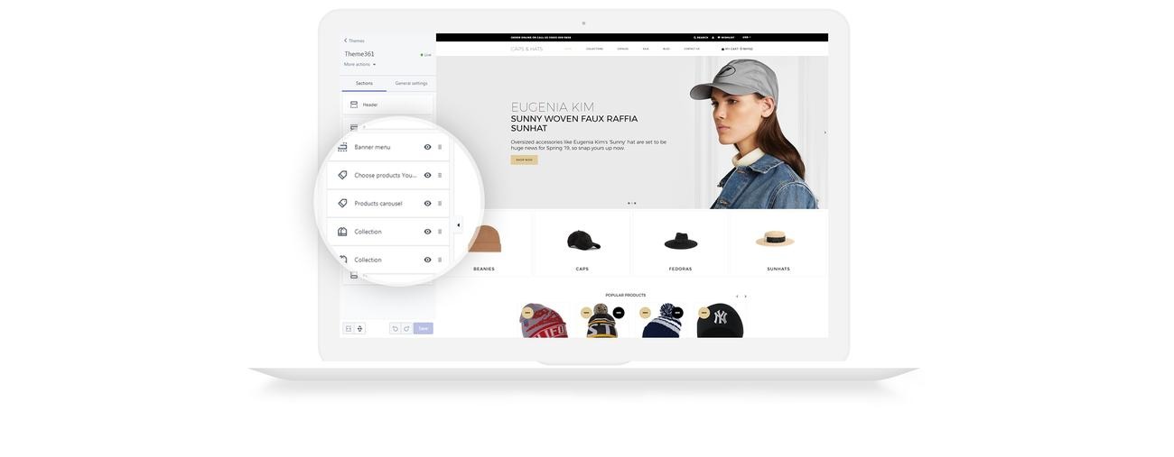Caps and Hats - Fashion Multipage Elegant Shopify Theme