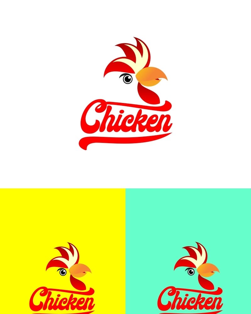 Chicken Logo Template #100031 - TemplateMonster