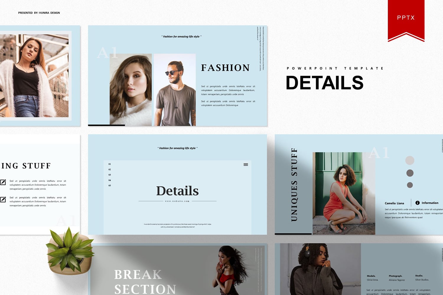 Details | PowerPoint template #100942 - TemplateMonster