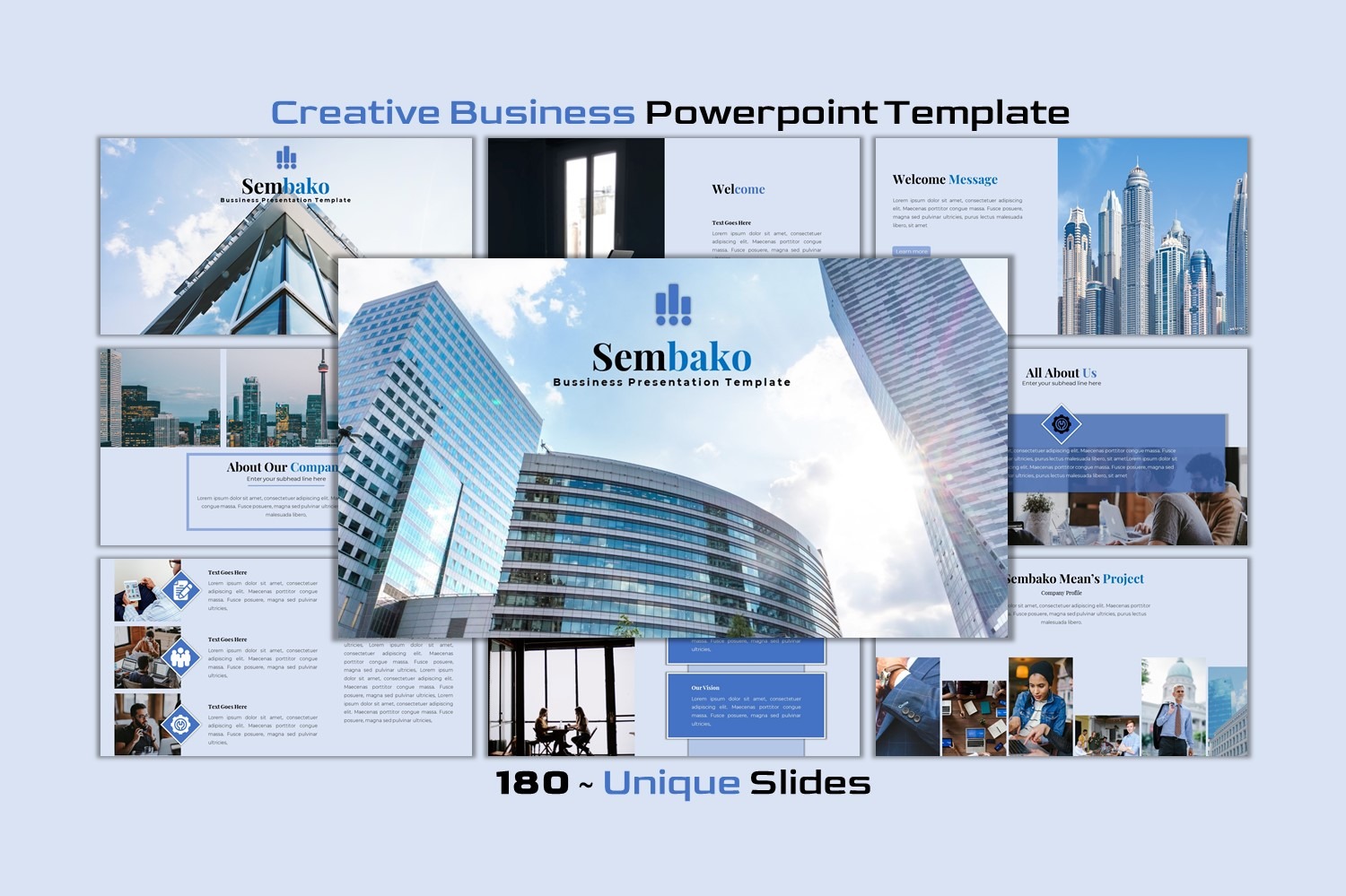 Sembako - Creative Business PowerPoint template