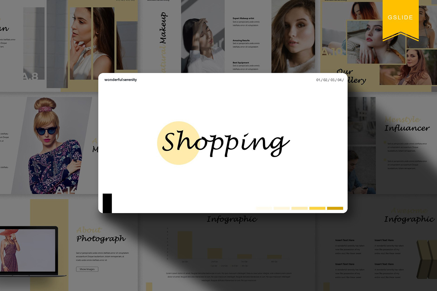 Shopping | Google Slides #100906 - TemplateMonster