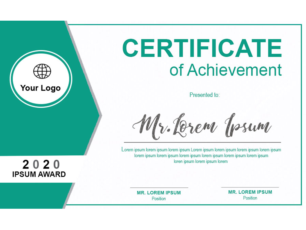 Formal Business Certificate Template - TemplateMonster