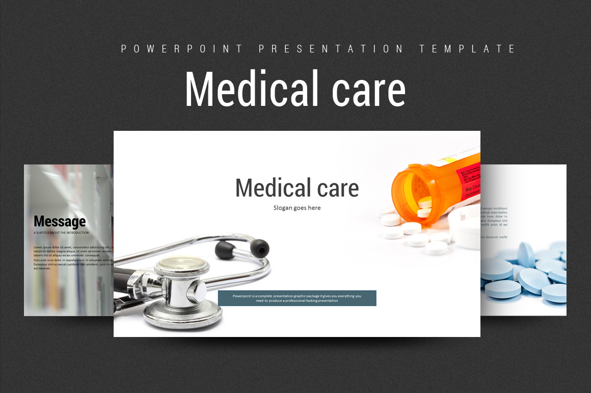 Modèle PowerPoint de soins médicaux #101205 - TemplateMonster