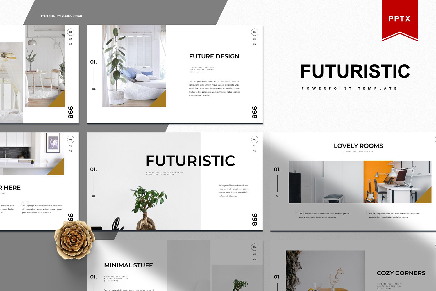 Futuristic | PowerPoint template #101581 - TemplateMonster