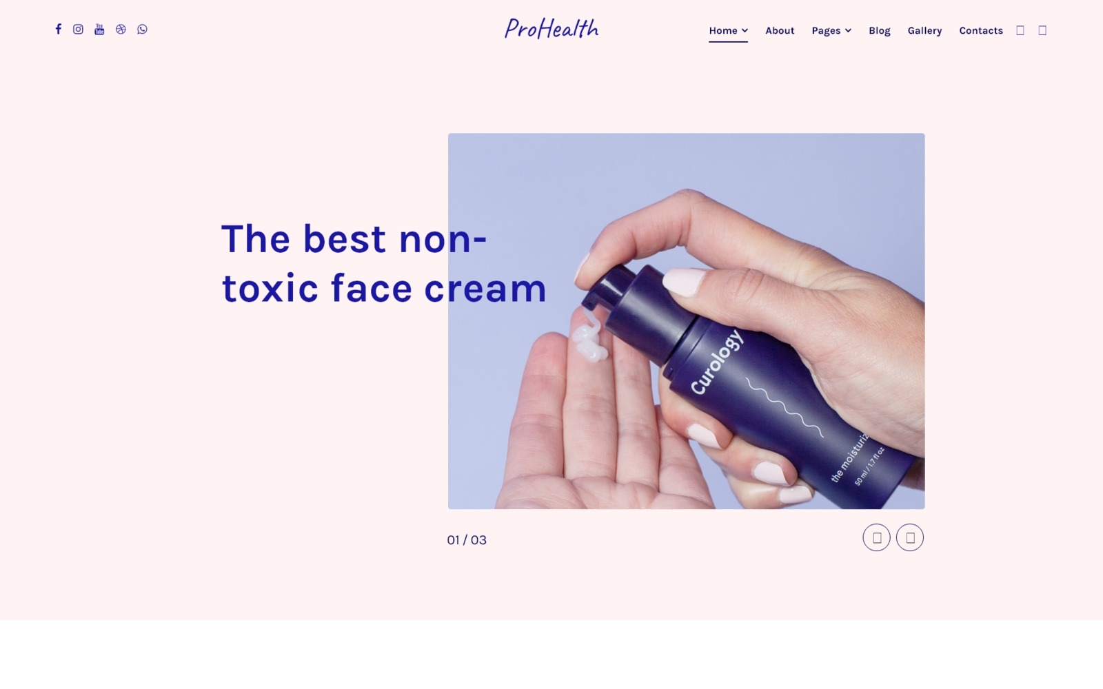 ProHealth - Life Coach Multipage Creative Joomla Template