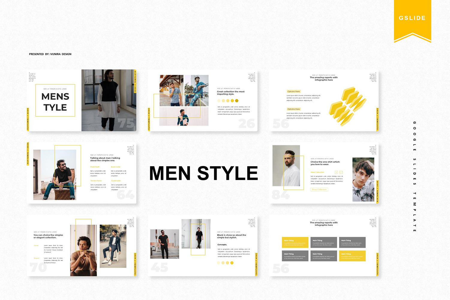 Men Style | Google Slides #103319 - TemplateMonster