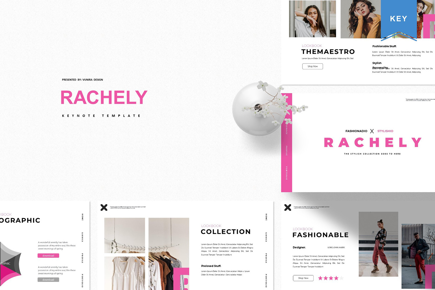 Rachely | PowerPoint template #103459 - TemplateMonster