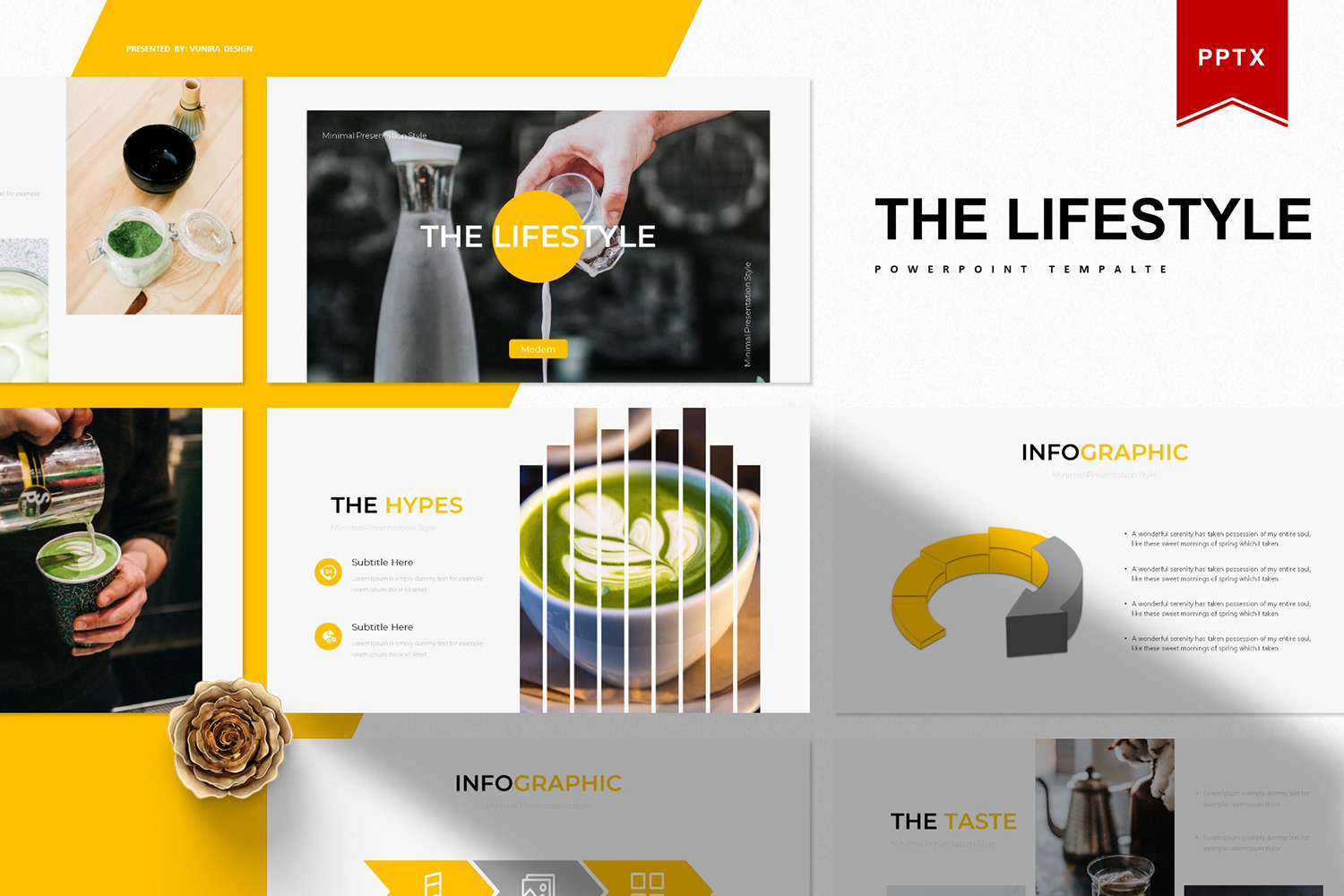 The Lifestyle | PowerPoint template #103469 - TemplateMonster