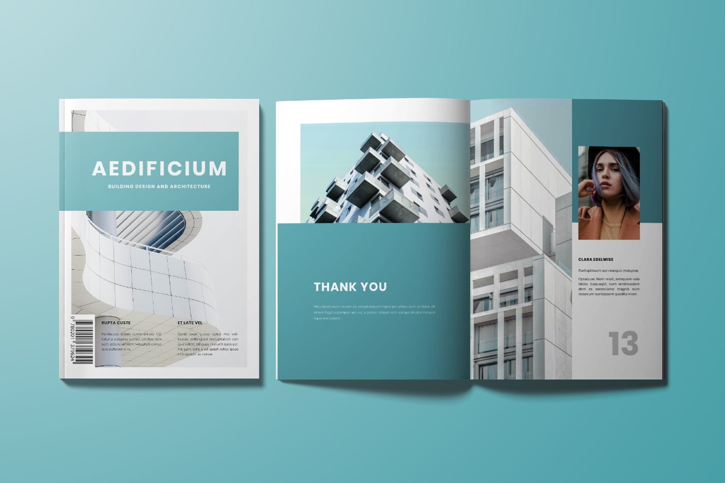 Building Design Magazine Template #104297 - TemplateMonster