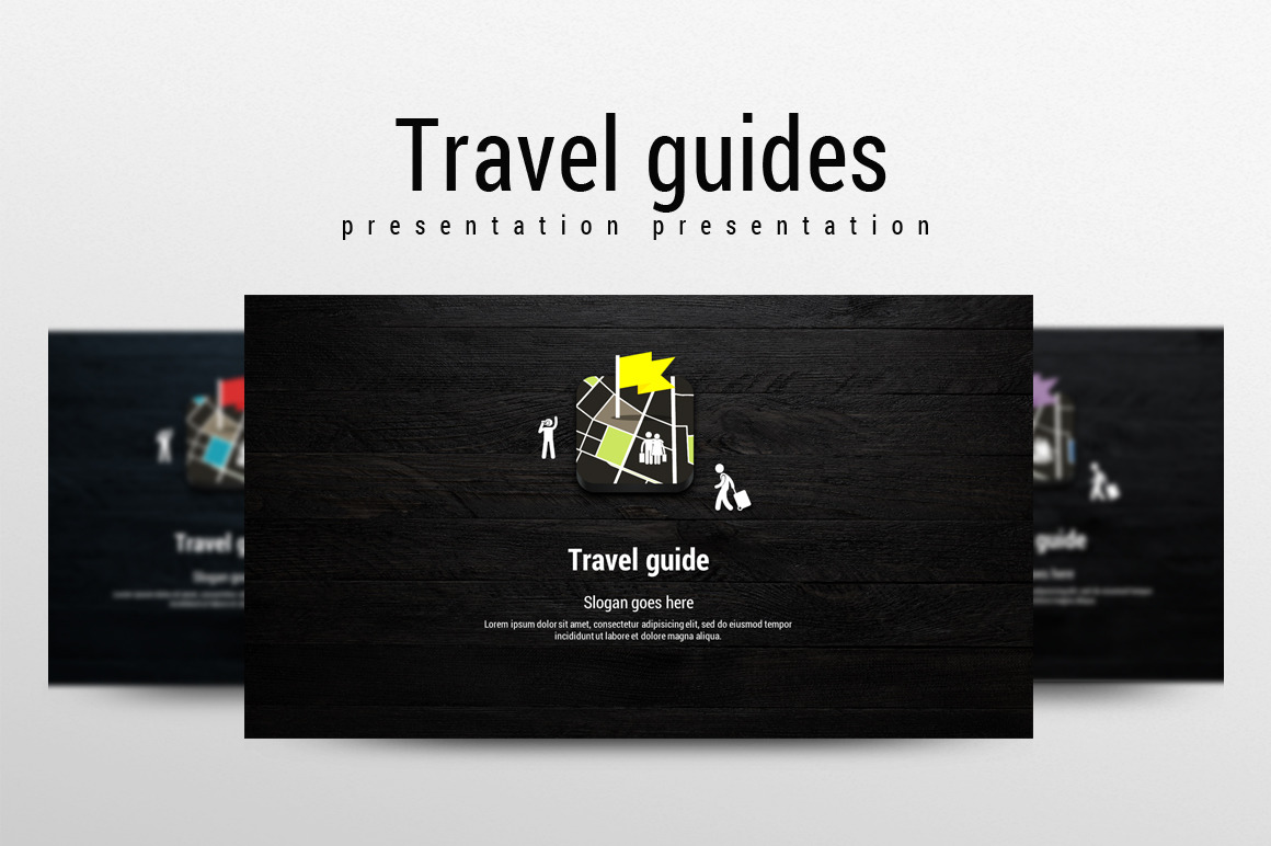 Travel Guide PowerPoint template #107846 - TemplateMonster