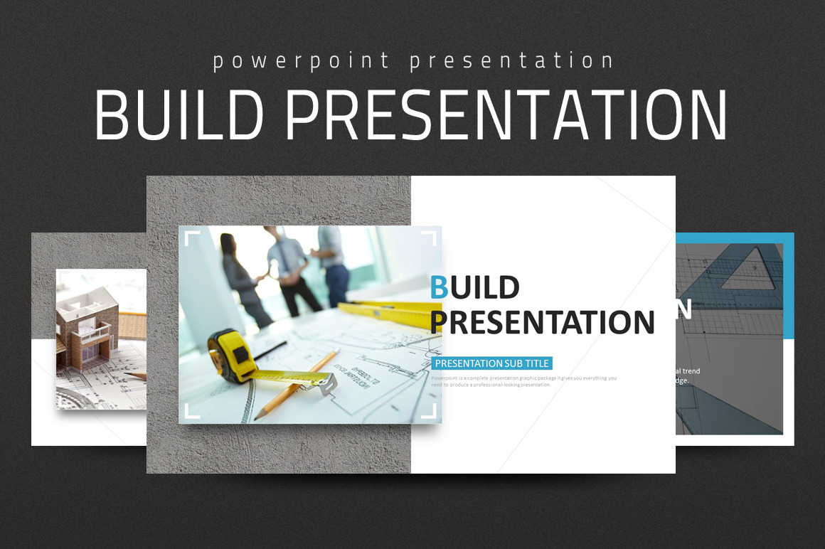 Build Presentation PowerPoint template - TemplateMonster