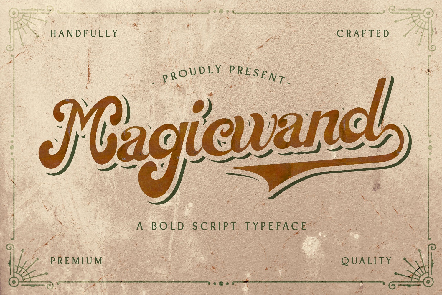 Magic Wand - Bold Cursive Font #108933 - TemplateMonster