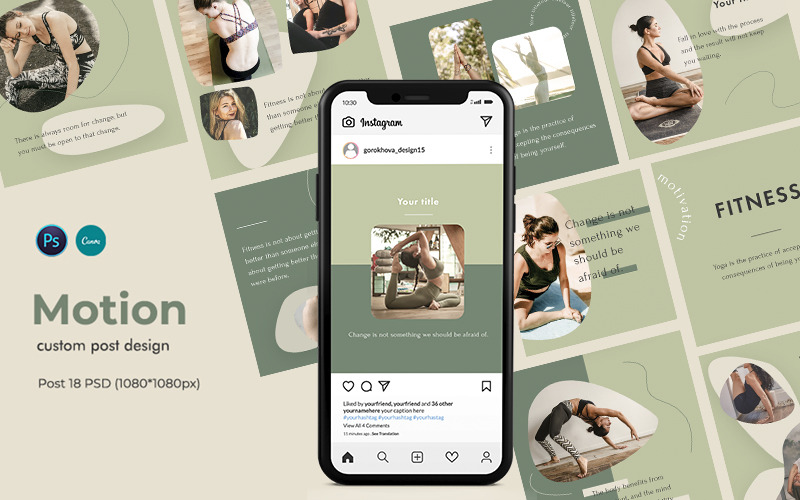 Motion - Instagram template Social Media Template
