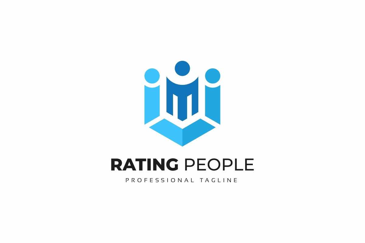 Rating People Logo Template #111073 - TemplateMonster