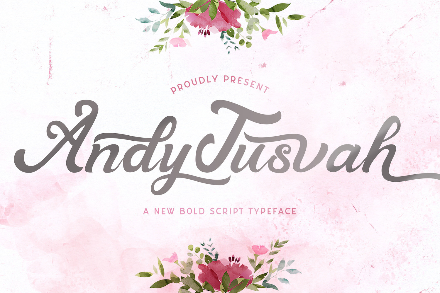 Andy Tusvah - Bold Cursive Font #112614 - TemplateMonster
