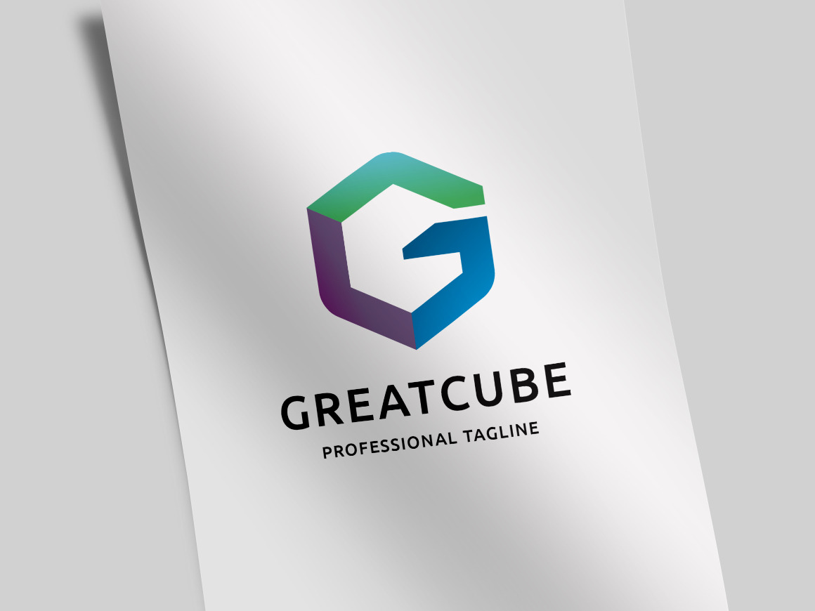 Great Cube Letter G Logo Template #113348 - TemplateMonster