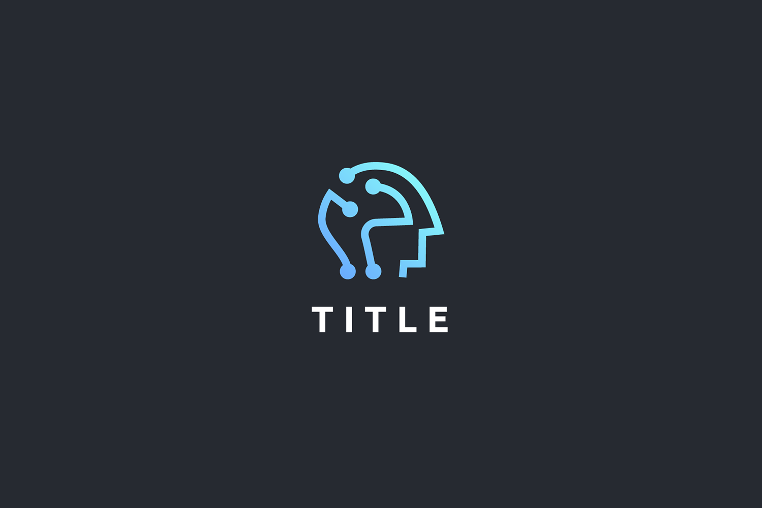 AI & Machine Learning Logo Template - TemplateMonster