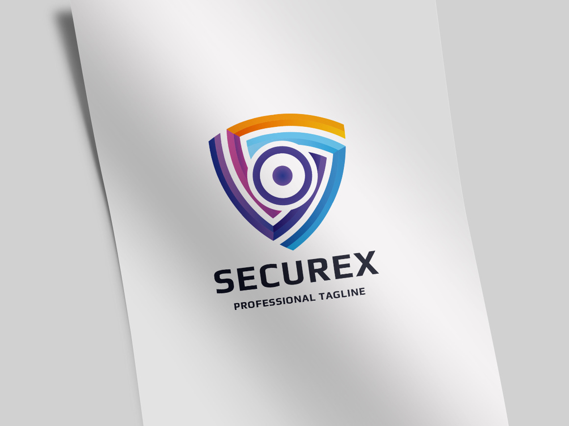 Power Secure Logo Template #115097 - TemplateMonster