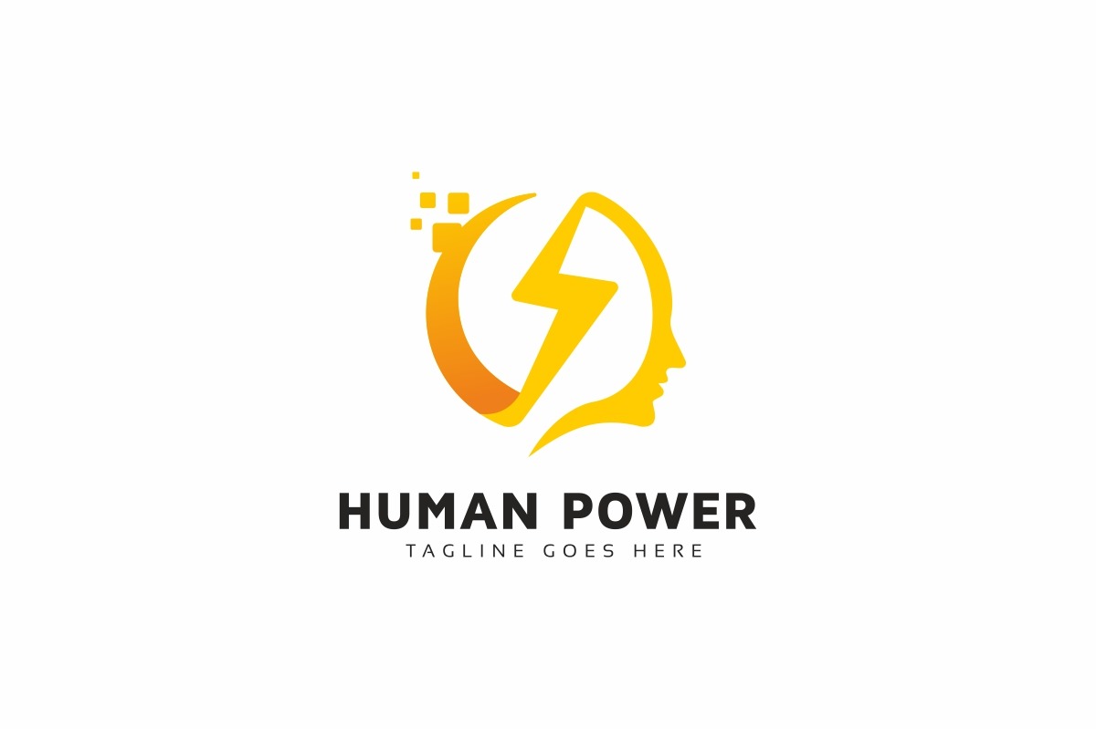 Human Power Logo Template #115238 - TemplateMonster
