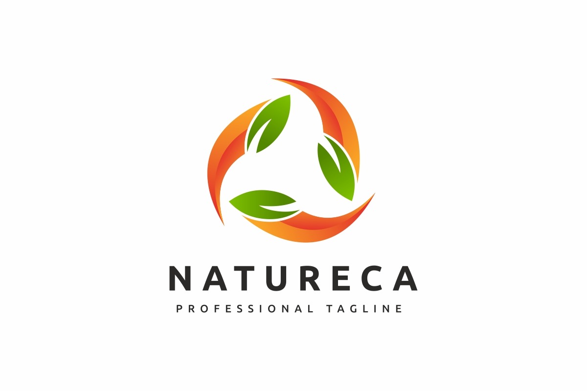 Nature Rotation Logo Template #115251 - TemplateMonster