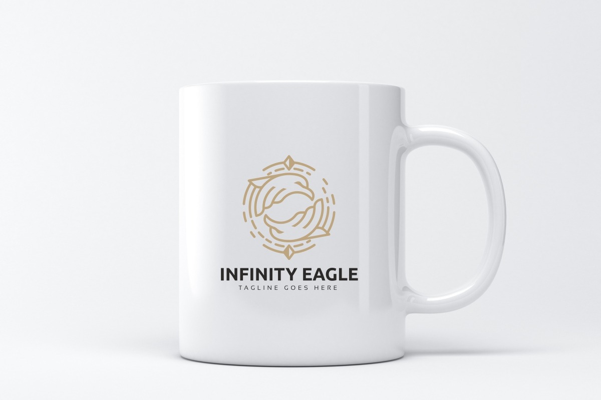 Infinity Eagle Logo Template #115854 - TemplateMonster