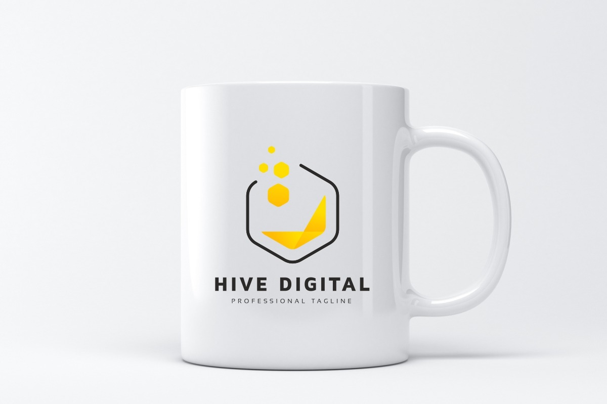 Hive Digital Logo Template #116411 - TemplateMonster