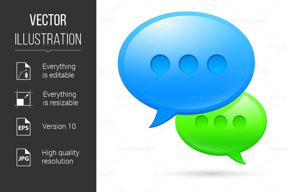 Sms Icons Sms - Vector Image #116571 - TemplateMonster