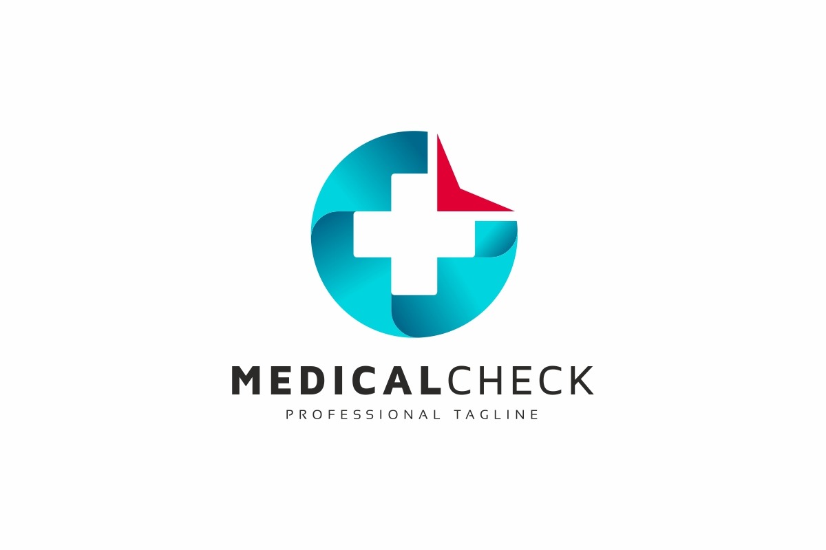 Medical Check Logo Template #118174 - TemplateMonster