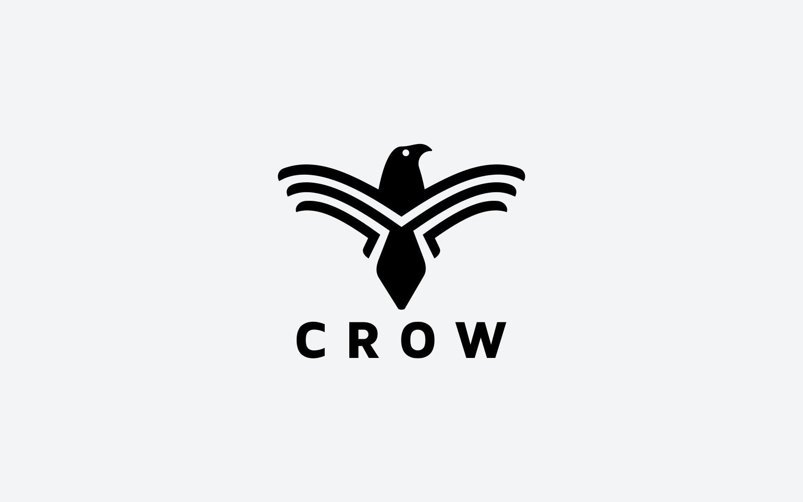 Crow Logo Template #118714 - TemplateMonster