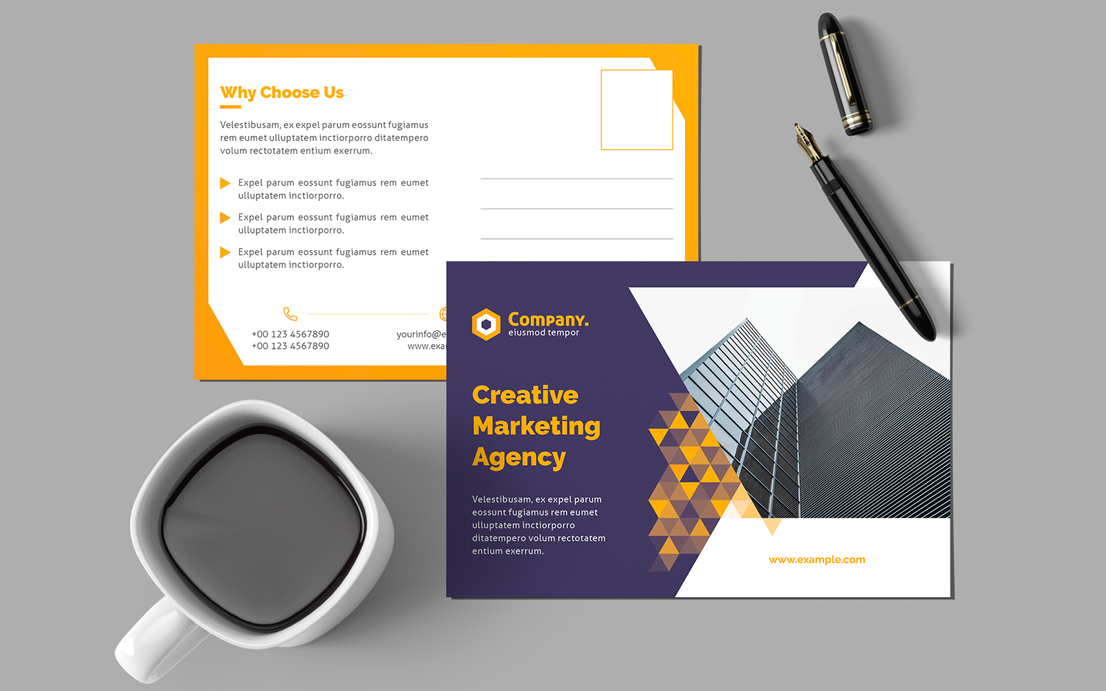 Postcard Creative - Corporate Identity Template