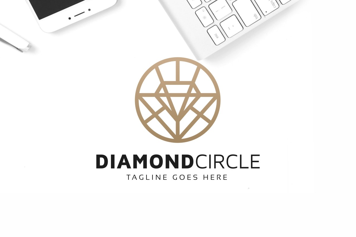 Diamond Circle Logo Template #119490 - TemplateMonster