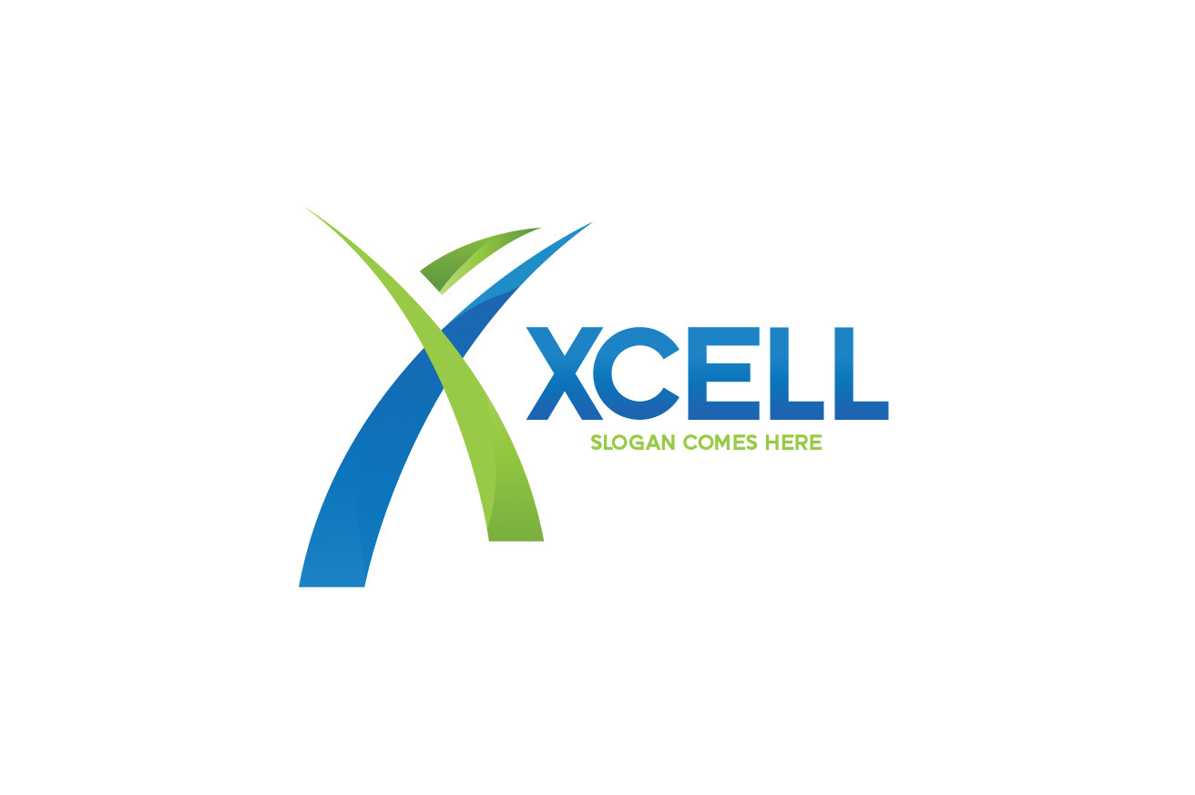 Xcell Logo Template #121893 - TemplateMonster