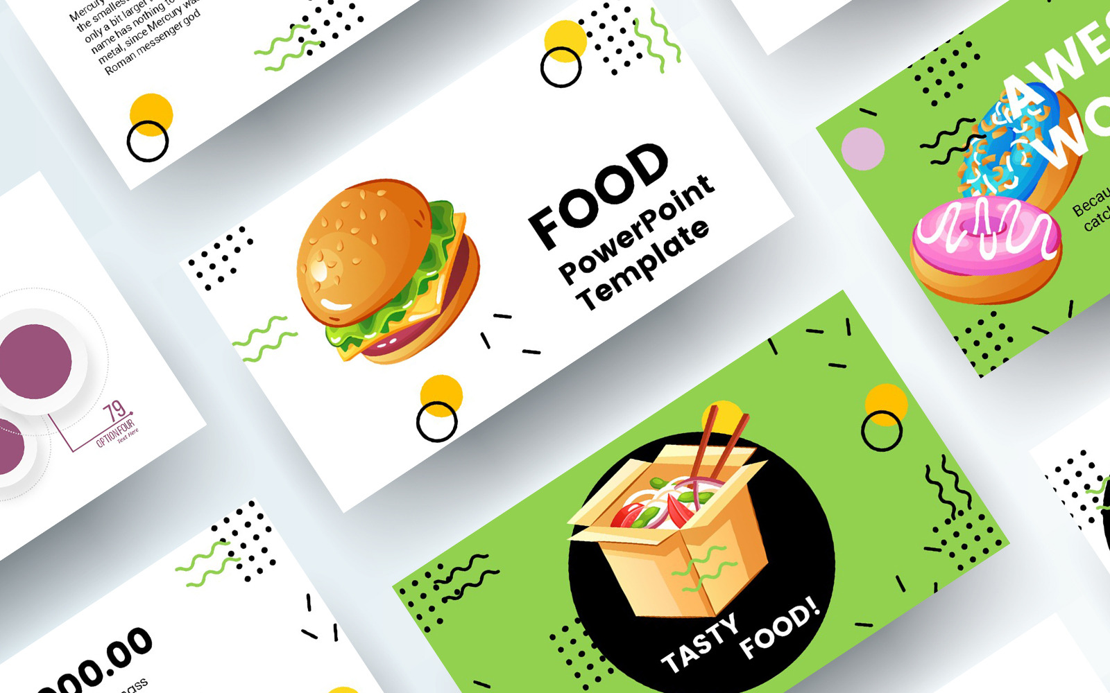 Free Food PowerPoint template #121959 - TemplateMonster