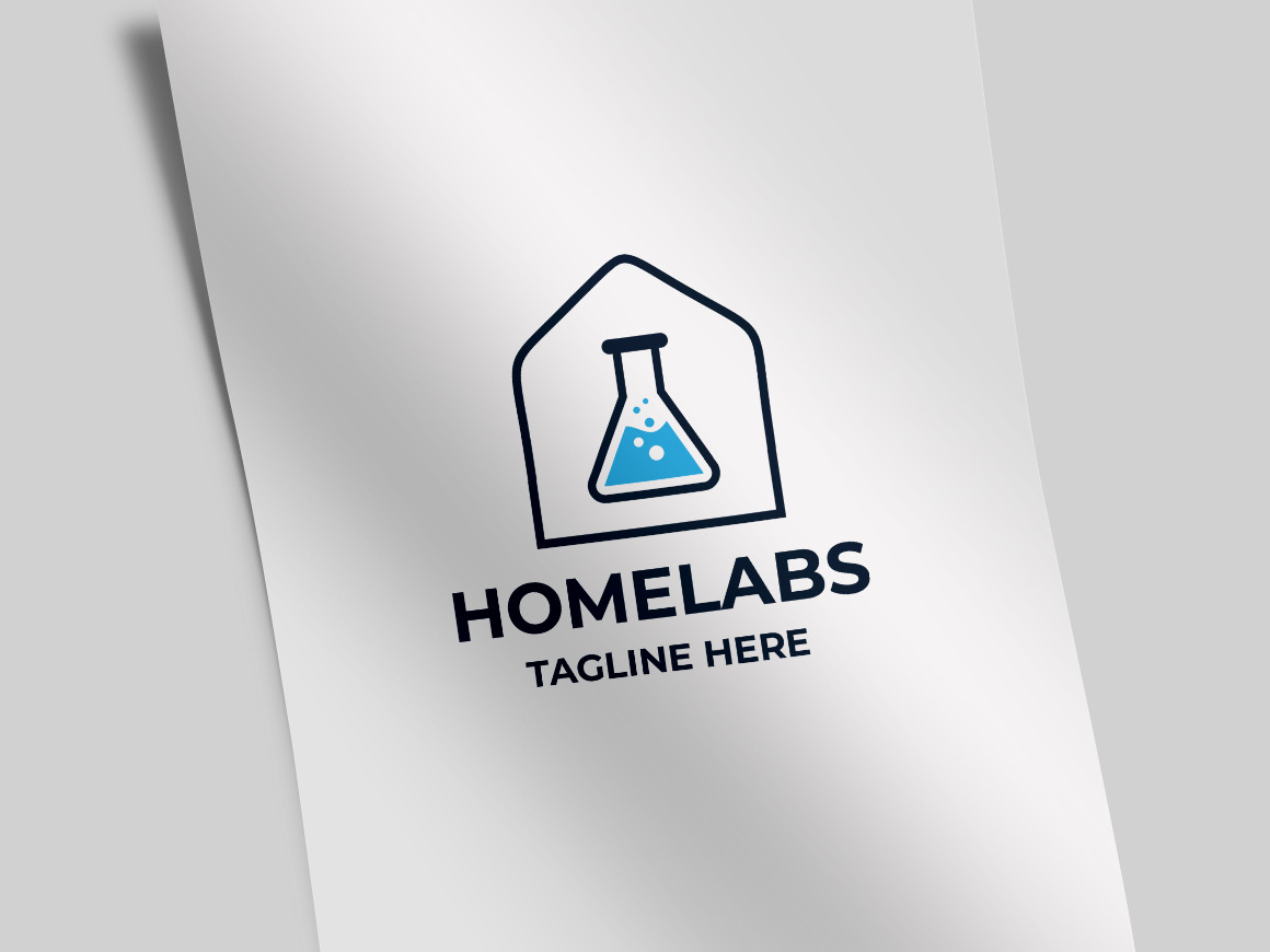 Home Labs Logo Template #122410 - TemplateMonster