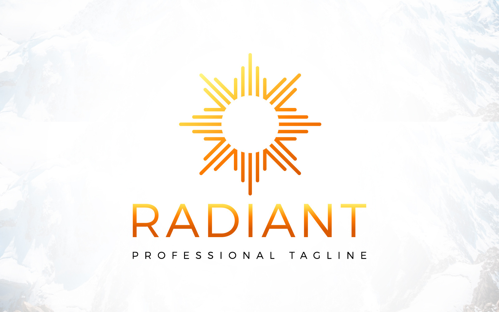 Radiant Energy Logo Design #143274 - TemplateMonster