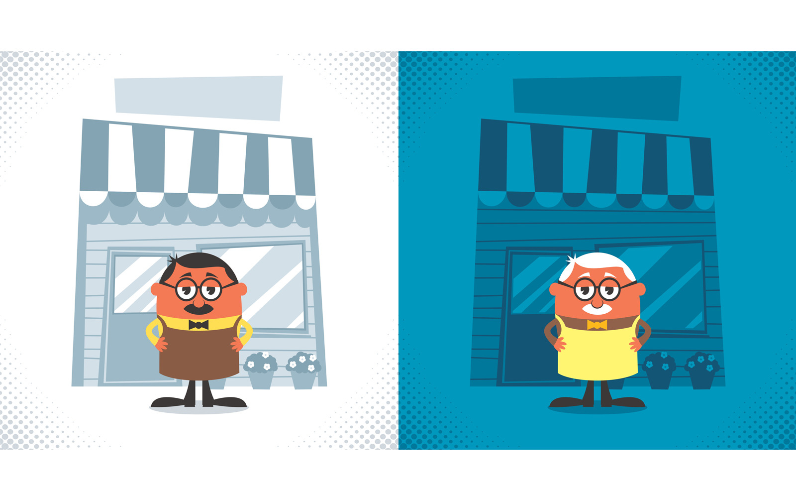 Commerçant - Illustration #143567 - TemplateMonster