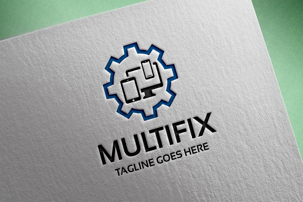 Multifix Logo Template #150009 - TemplateMonster