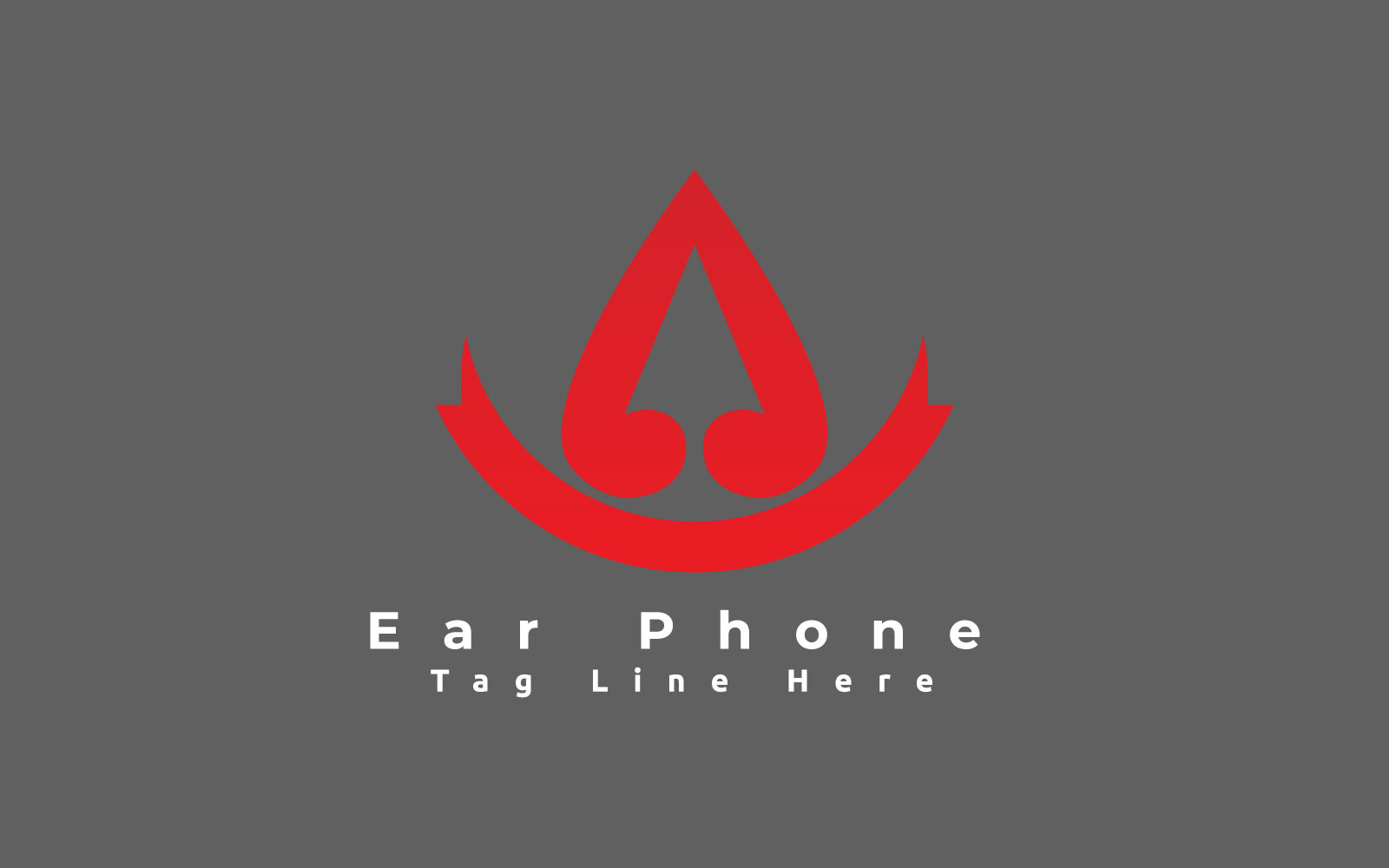 Earphone Logo Template #151343 - TemplateMonster