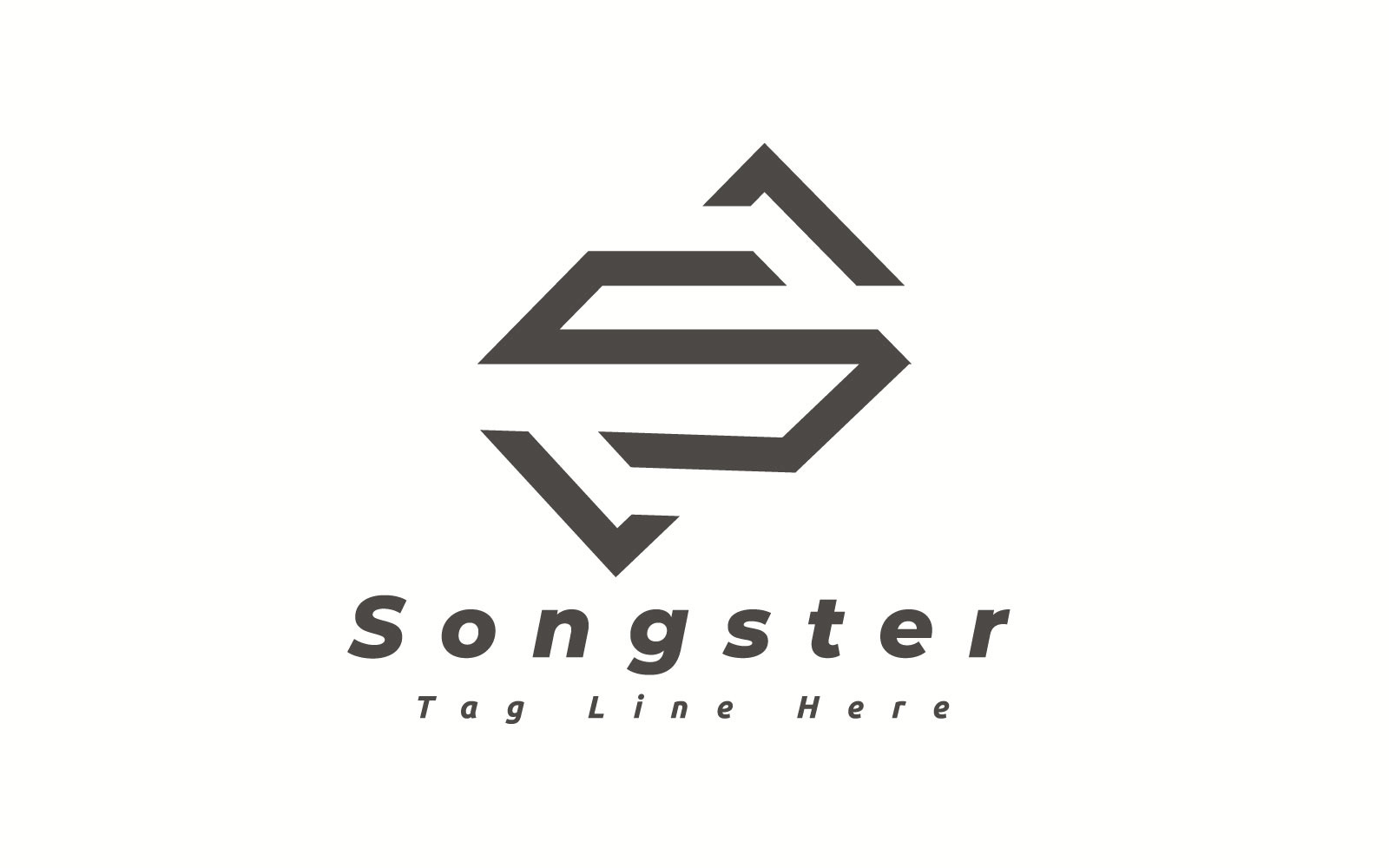 Songster Logo Template #151372 - TemplateMonster