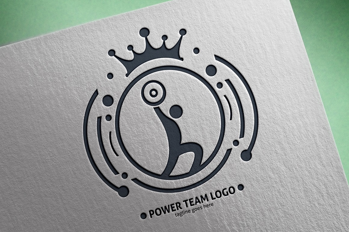 Power Team Logo Template #151560 - TemplateMonster