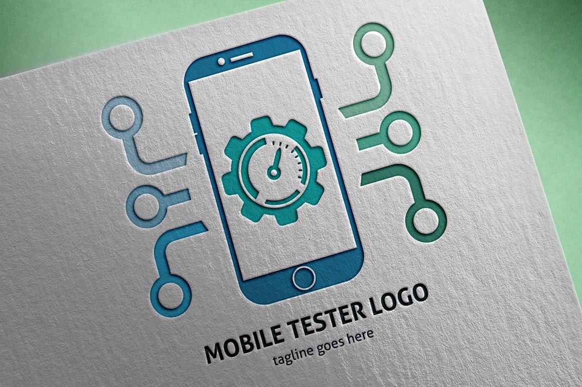 Mobile Tester Logo Template #151694 - TemplateMonster