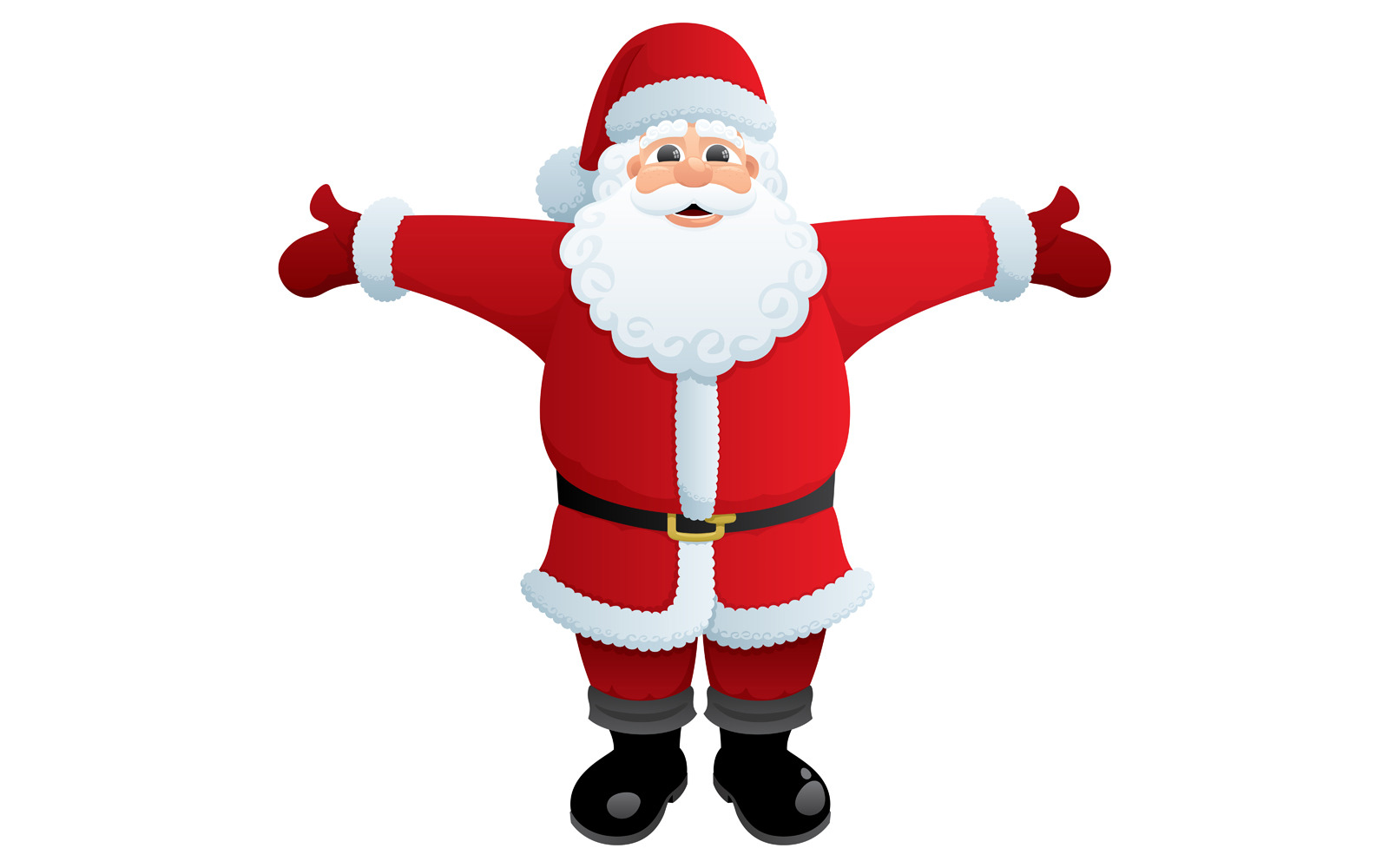 Santa Hug - Illustration #151810 - TemplateMonster