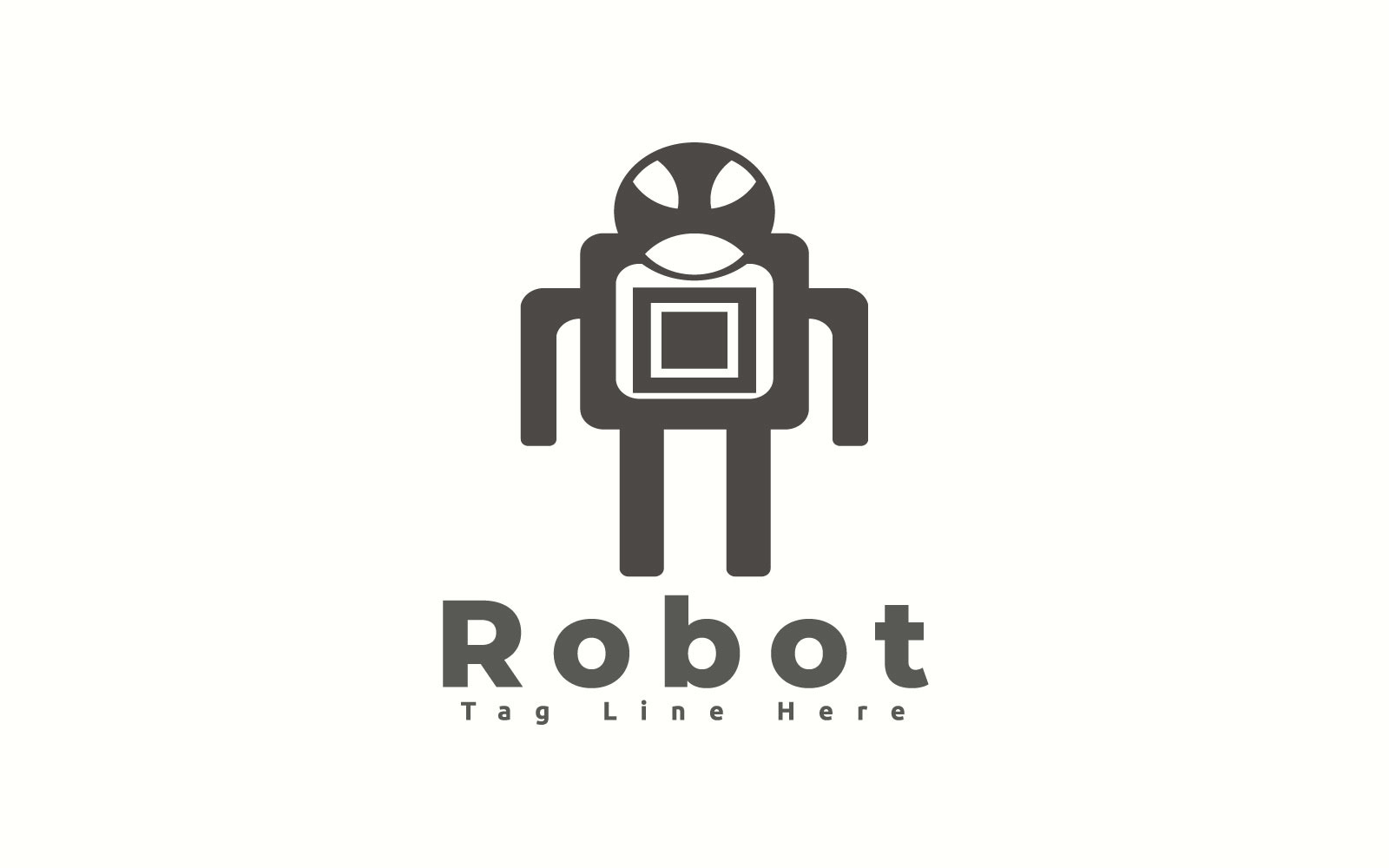 Robot Logo Template #153381 - TemplateMonster