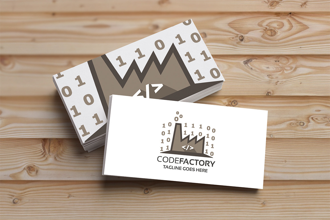 Code Factory Logo Template #153579 - TemplateMonster