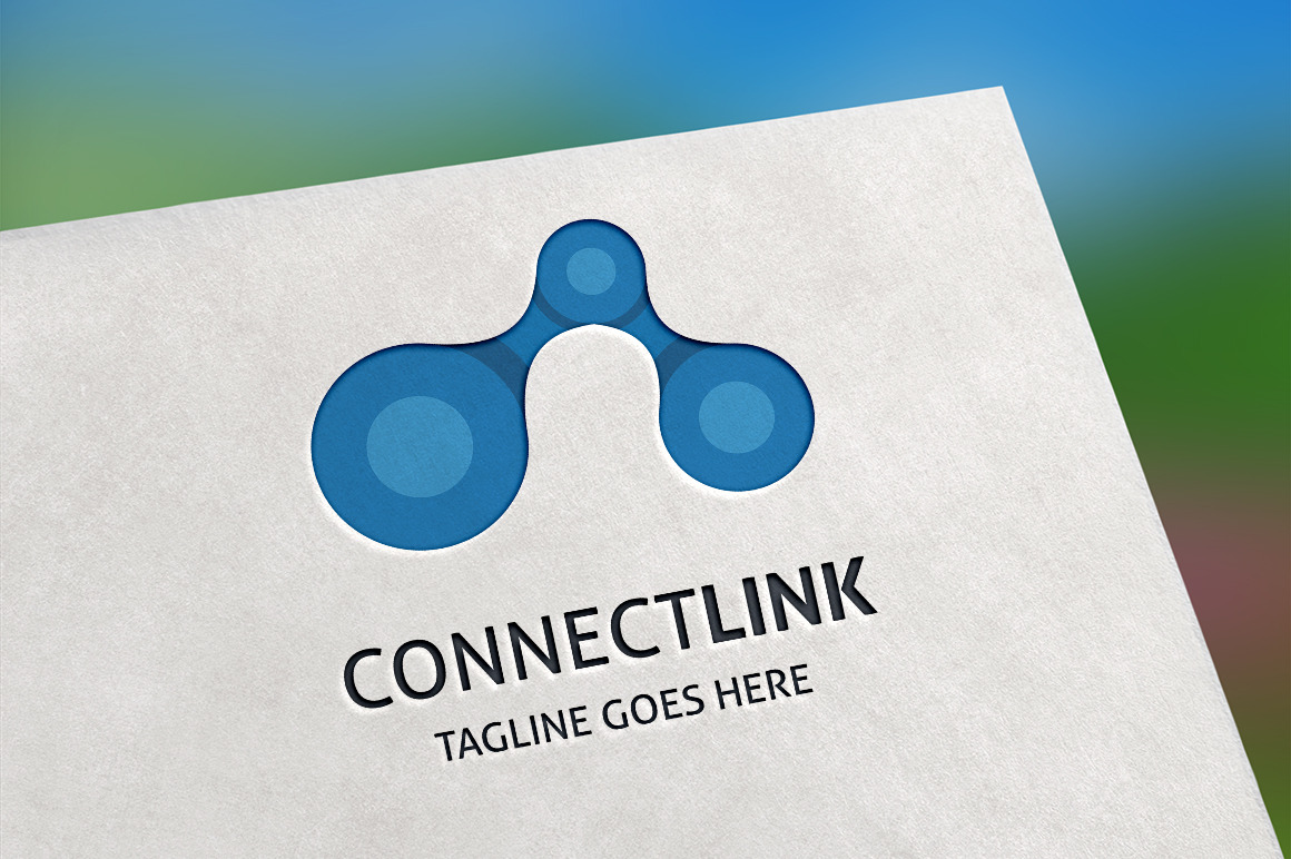 Modèle de logo de lien de connexion #153689 - TemplateMonster