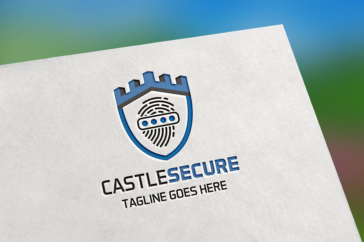 Hrad bezpečné Logo šablona #153772 - TemplateMonster
