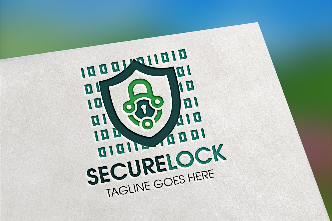 Secure Lock Logo Template #153749 - TemplateMonster